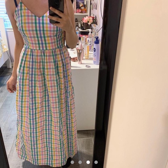 J. Crew | Dresses | Jcrew Spring Summer Gingham Dress | Poshmark